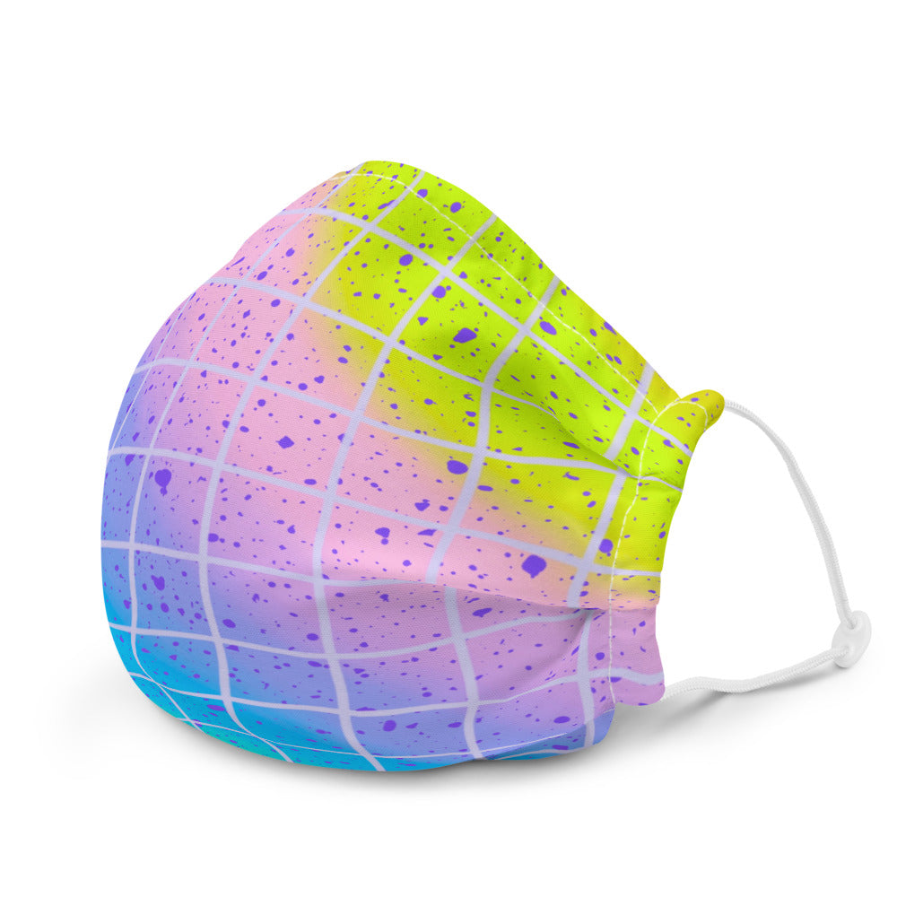 Pastel Rainbow Mask – a rainbow in your cloud